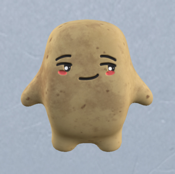 Second Life Marketplace - Aardvark : Spud Bud Animesh Companion - Smug