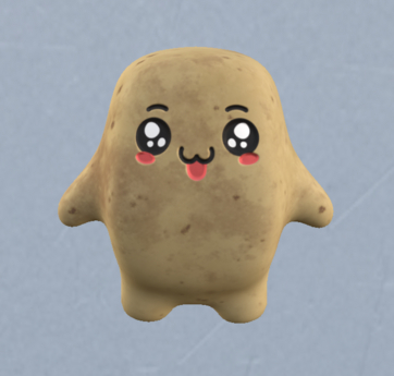 Second Life Marketplace - Aardvark : Spud Bud Animesh Companion - Quirky