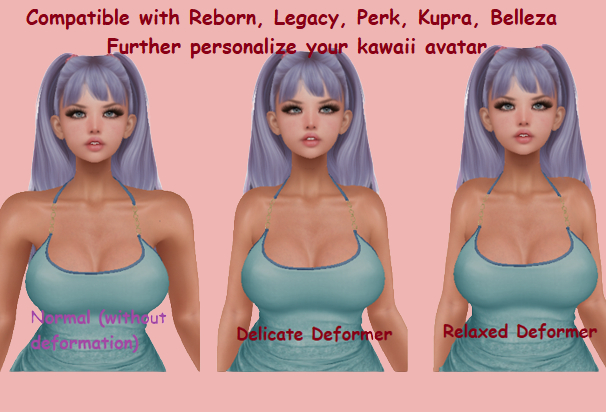 Second Life Marketplace - [impulse]Kawaii delicate and relaxed Deformer