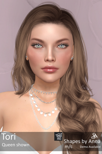 Second Life Marketplace - Tori Shape by Anna for Catwa HDPRO & more