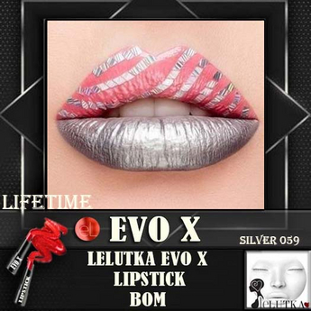 Second Life Marketplace - Lifetime SILVER Lip LIPSTICK Leutka EVO X BOM 059