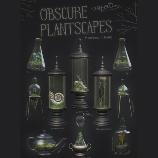 Second Life Marketplace - {vespertine} obscure plantscapes - sarracenia ...