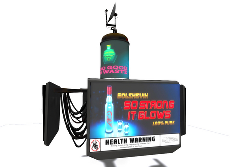 Second Life Marketplace - float sign CP2077 PhLy 0.1 MPV