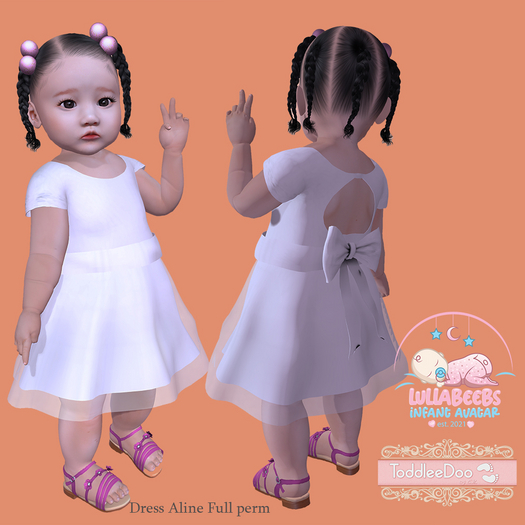 Second Life Marketplace - Dress Aline toddleedoo , lullabeebs, full perm