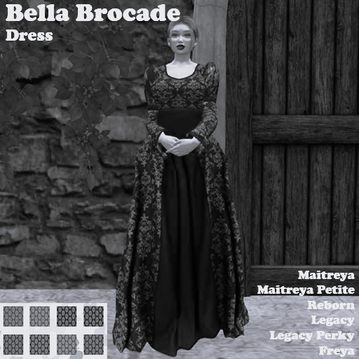 Second Life Marketplace - Bella Brocade Demo BOXED