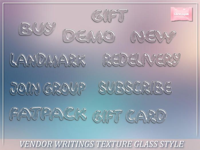Second Life Marketplace - 50% OFF! LIMITED TIME! Chewingum VENDOR ...