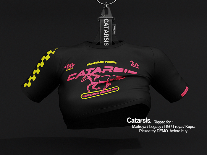 Second Life Marketplace - Catarsis - YONAGUNI Top - CATARSIS - Sale