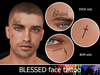 Second Life Marketplace - [Old Pallete] BLESSED face tattoo / EVO X ...