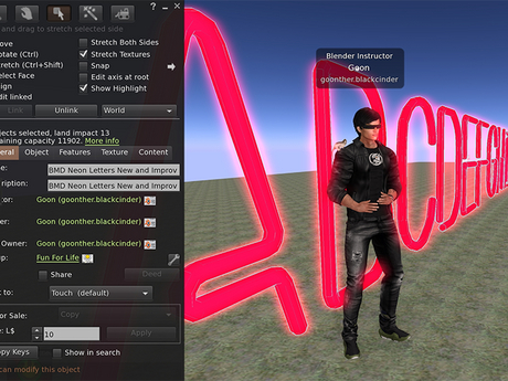 Second Life Marketplace - BMD Full Perm Neon Letters
