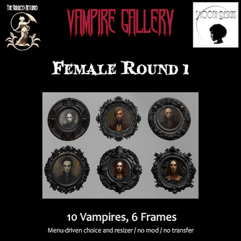Second Life Marketplace - SD Vampire Gallery "Sisters of Blood" (round ...