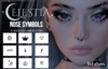 Second Life Marketplace - : CELESTIA : // nose symbols tattoo