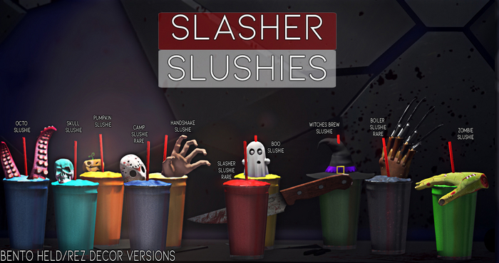 Second Life Marketplace - Junk Food - Slasher Slushies (Fatpack)