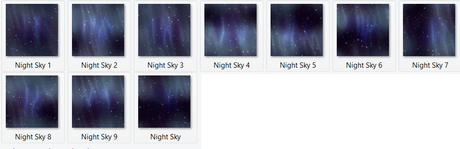 Second Life Marketplace - .:nilla:. - Night Sky