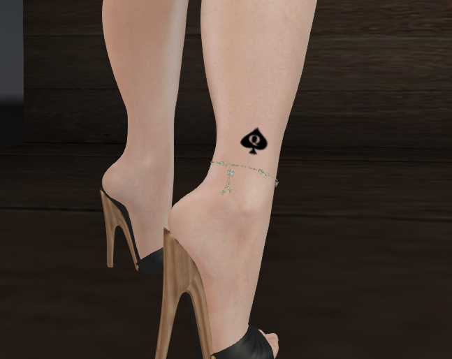 Second Life Marketplace - QoS right ankle tattoo