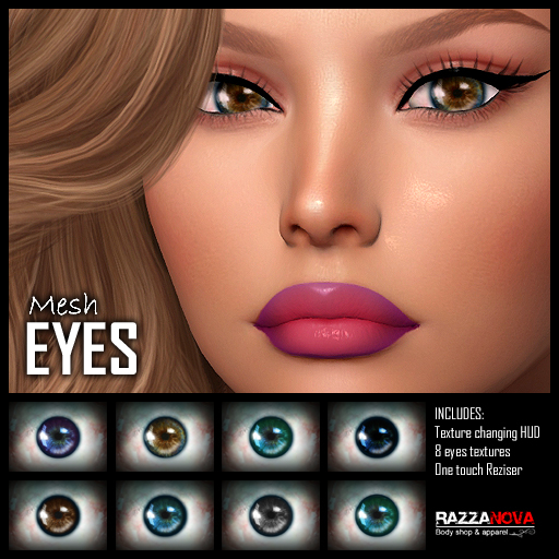 Second Life Marketplace - Realistic Mesh Eyes