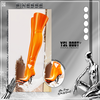 Second Life Marketplace - FINESS(E) GINGER YSL BOOT