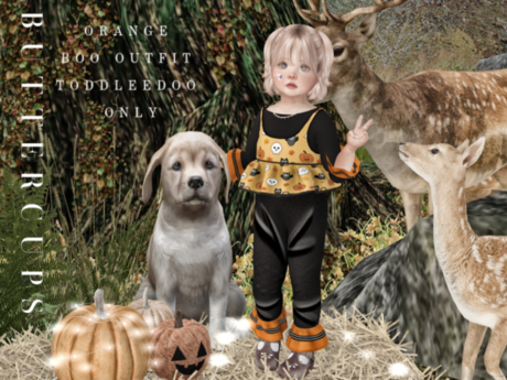 Second Life Marketplace - Boo Outfit Orange