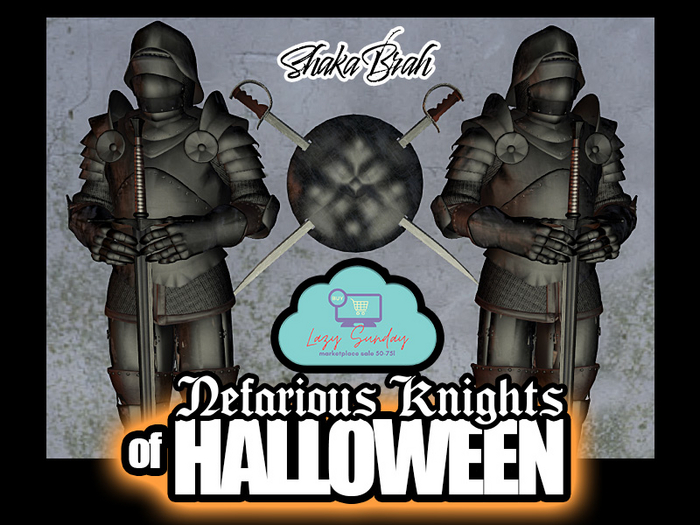 Second Life Marketplace - Shaka Brah Nefarious Knights of Halloween ...