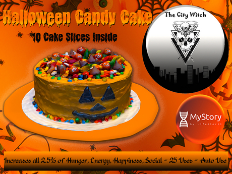 Second Life Marketplace - MyStory Halloween Candy Cake