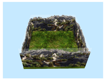 Second Life Marketplace - Sky Platform The valley 32x32 - box