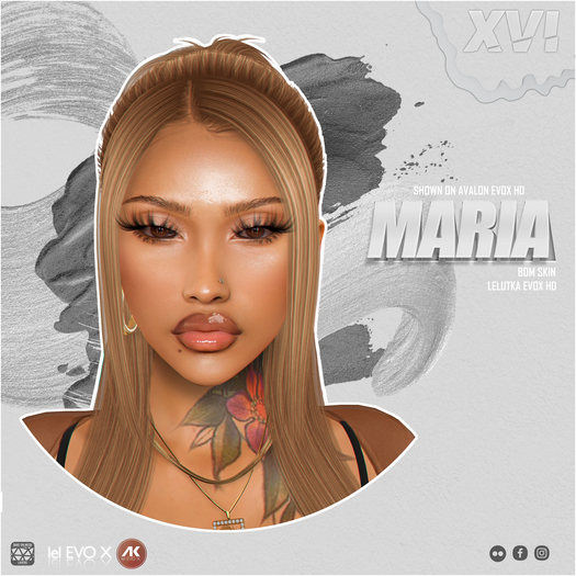 Second Life Marketplace - XVI - Maria / Tone 3 / EvoX HD
