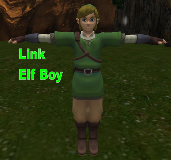 Second Life Marketplace - FullPerm elf boy mesh avatar male