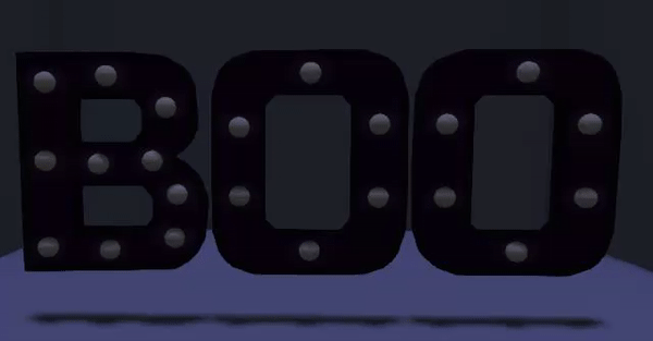 Second Life Marketplace - BOO Blinking Version