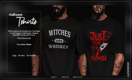 Second Life Marketplace - Animosity - Slay Boy Tshirt