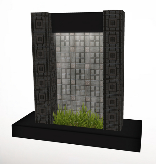 Second Life Marketplace - [CV] Mesh Modern floor waterfall Acient stone ...