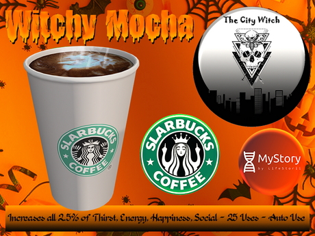 Second Life Marketplace - SLarbucks Witchy Mocha