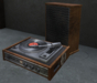Second Life Marketplace - /AVP/ Vinyl Mono Turntable *WEAR ME*