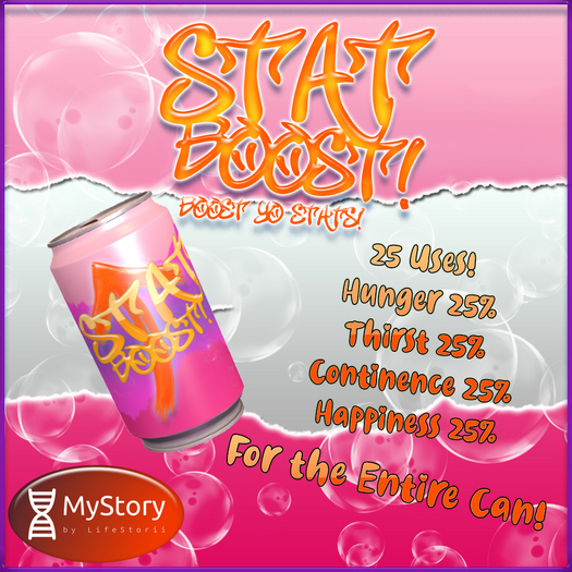 Second Life Marketplace - Oshii's Stat Boost! - MyStory