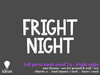 Second Life Marketplace - ideas - full perm mesh word T9 - fright night