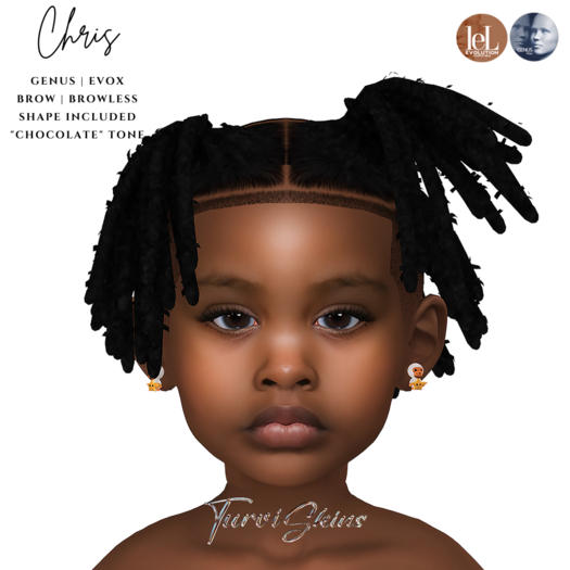 Second Life Marketplace - TURVI // Chris Skin "CHOCOLATE" (GENUS)