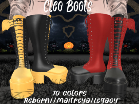 Second Life Marketplace - {Chaotic}Cleo Boots {Add Me}