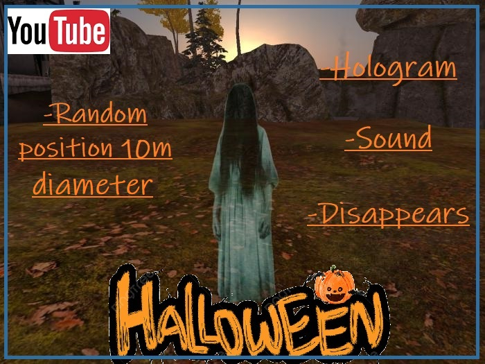 Second Life Marketplace - The Ring Hallowen Ghost