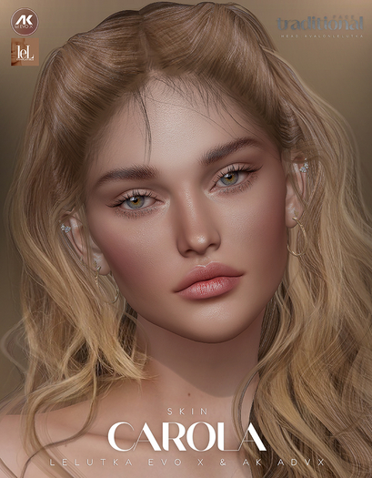 Second Life Marketplace - TF - Carola Skin (LELUTKA EVOX) Cloud