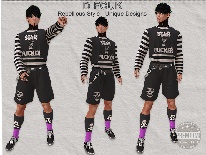 Second Life Marketplace - {D FCUK) Missfits Complete Outfit - Legacy ...