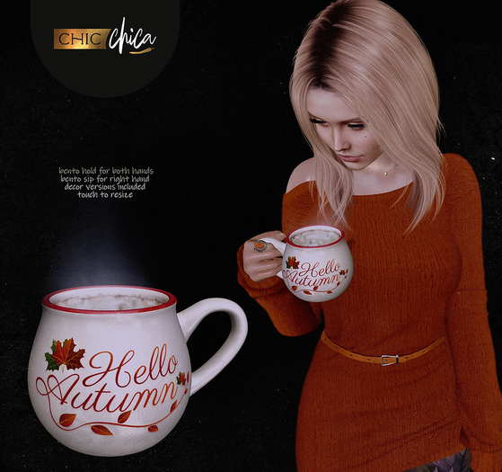 Second Life Marketplace Chicchica Fall Cappuccino