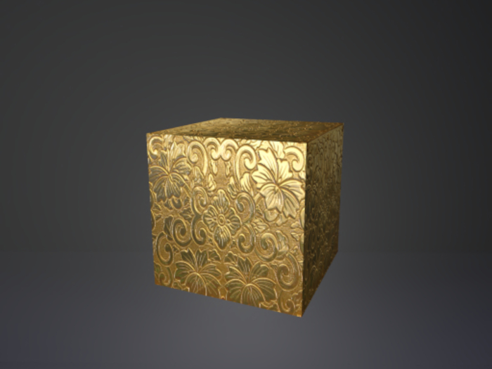 Second Life Marketplace - Golden Cube