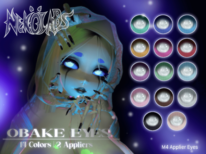 Second Life Marketplace - NEKOLABS - M4- Obake Eye Pack