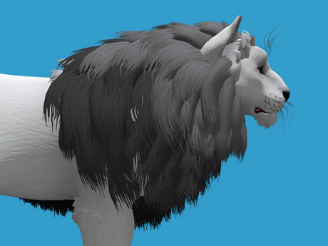 Second Life Marketplace - .:Beast Creations:. Wildcat King of Beasts Mane