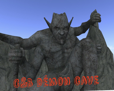 Second Life Marketplace - C&B Demon cave halloween