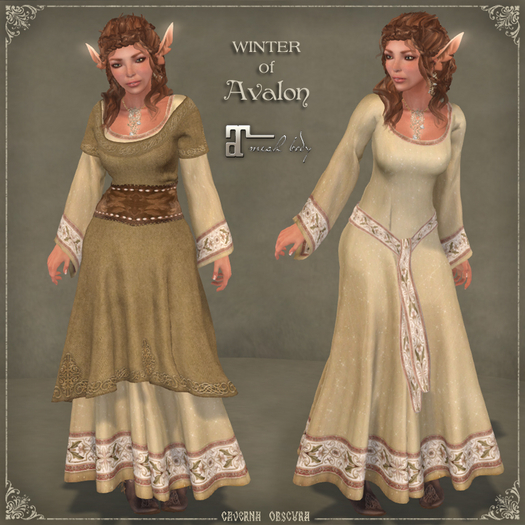 Second Life Marketplace - DEMO Avalon Celtic Dress by Caverna Obscura ...