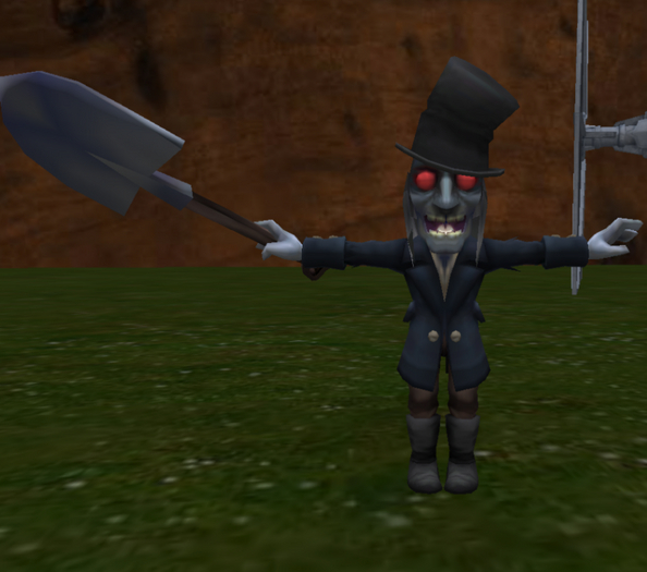 Second Life Marketplace - FullPerm Little Zombie Grave Digger mesh ...