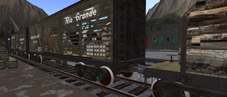 Second Life Marketplace - Columbia River Belt Line - Steam Train SLRR