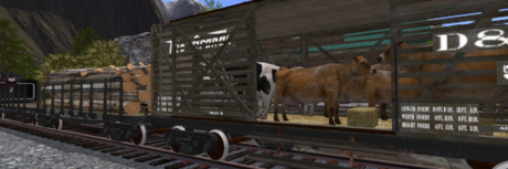 Second Life Marketplace - Columbia River Belt Line - Steam Train SLRR