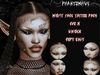 Second Life Marketplace - +PHANTOMHIVE+ Misfit Face Tattoos (Evo X)