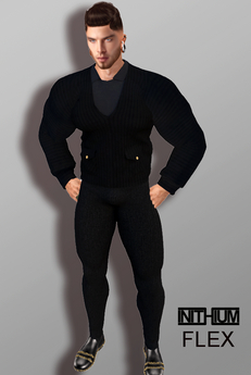 Second Life Marketplace - Brutal Knit and Shirt Outfit - Kario Flex ADD