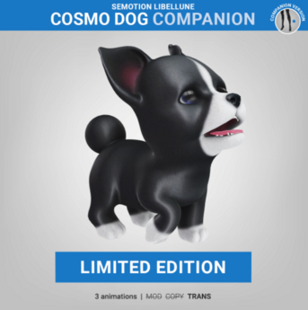 Second Life Marketplace - SEmotion Libellune Cosmo Dog Companion LIMITED
